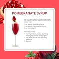 Monin Pomegranate Syrup, Sweet-Tart Flavor, Great for Cocktails and ...