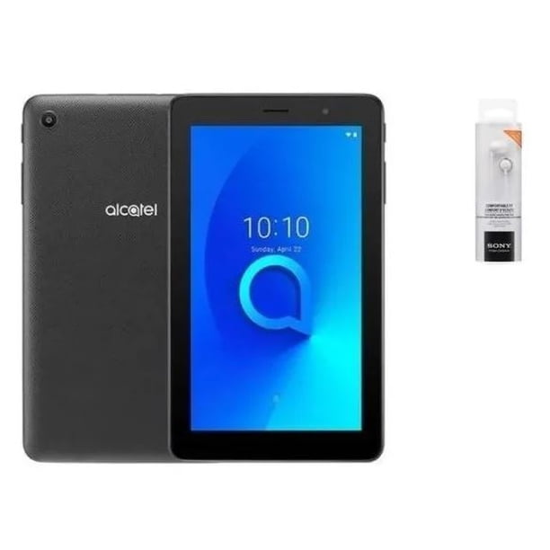 TABLET ALCATEL (8052) + AUDIFONOS SONY EX15 DE REGALO | Bodega Aurrera ...