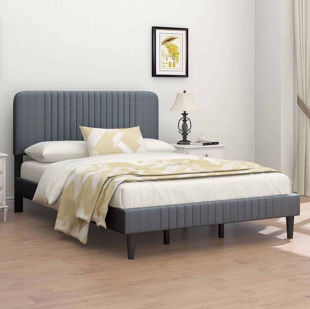 Delp upholstered low profile standard bed store
