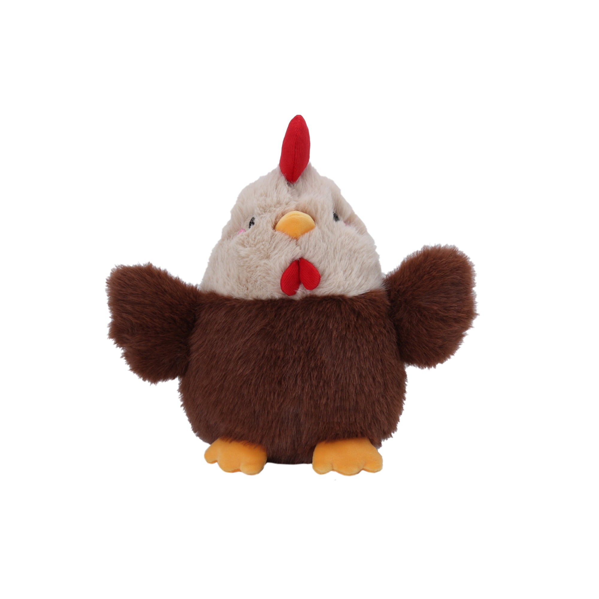 Way To Celebrate Easter Polyester 8 Inch brown Chicken Plush Toys - Brown 8inch