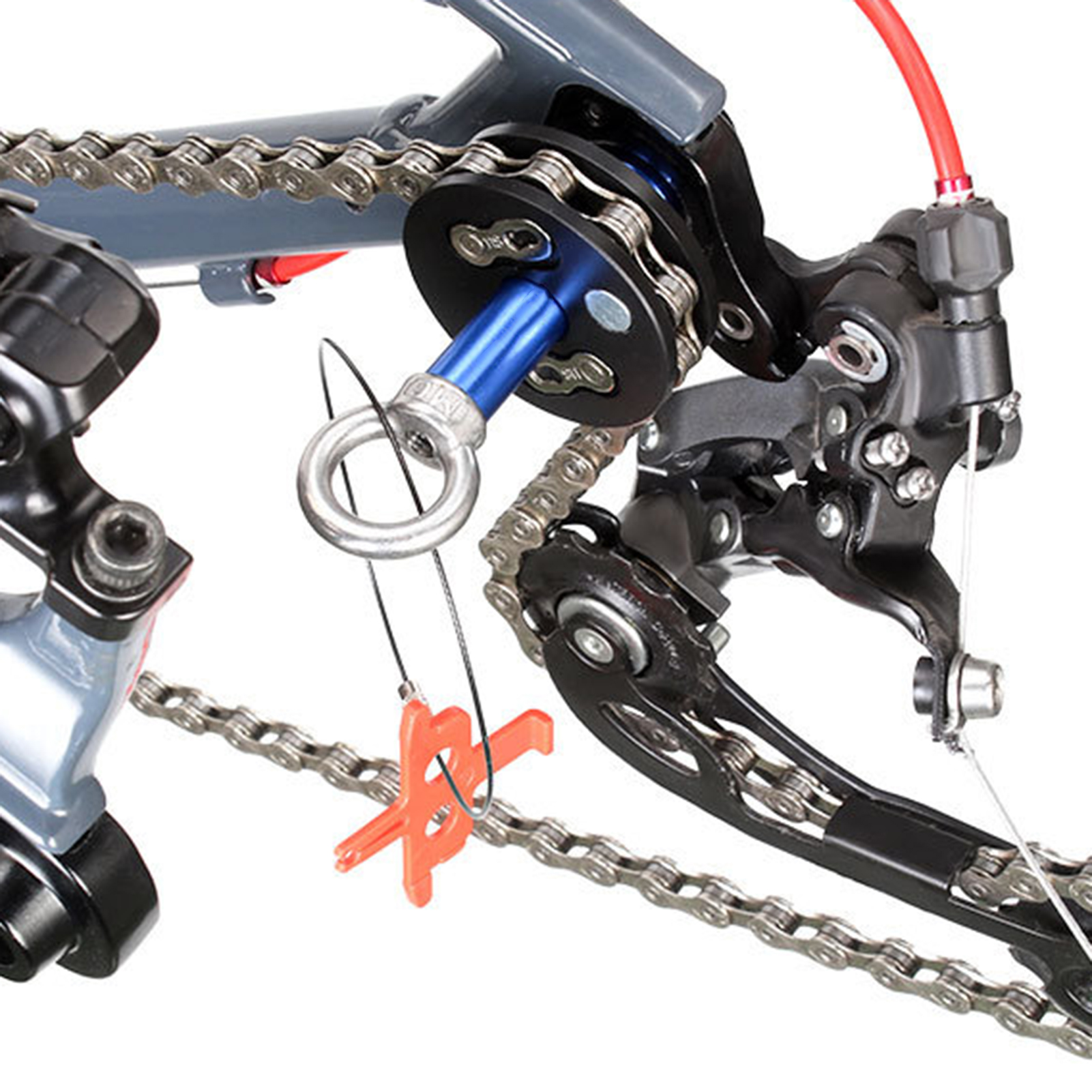 Bike Trainer Accessories GRASARY Bicycle Cycling Chain Fixer Holder ...