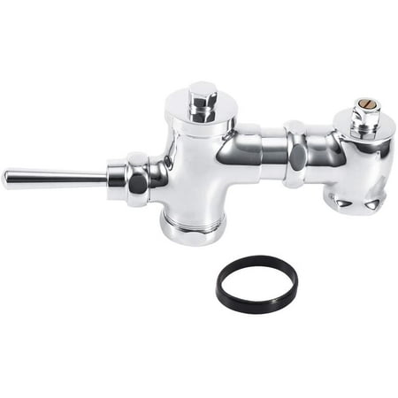 G1in Retractable Urinal Toilet Flush Valve Hand Pressing Type Flushing ...