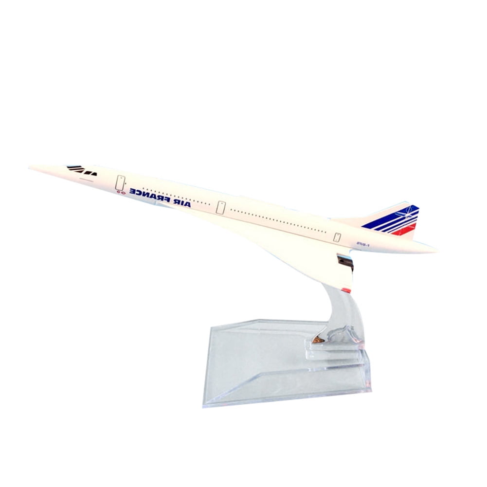 Shulemin 1/400 16cm Diecast Air France Concorde Plane Aircraft Airplane ...