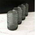 Greenline Goods Hobnail Drinking Glasses - Gray 12 oz Thick Modern ...