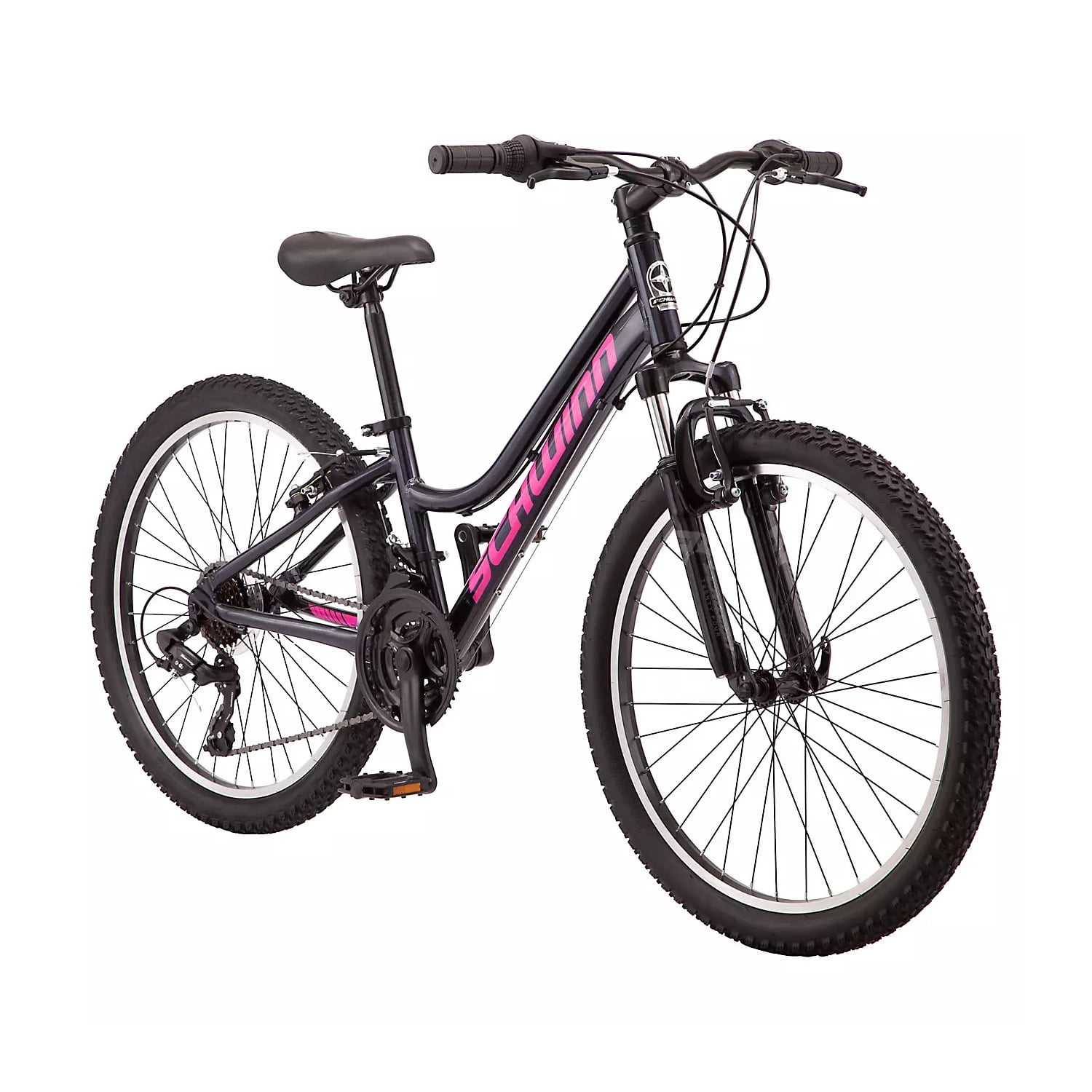 Schwinn Timber Trail AL Mountain Bike/Bicycle, 24” inch Wheels, 21 Speed-Color:Blue - Walmart.com