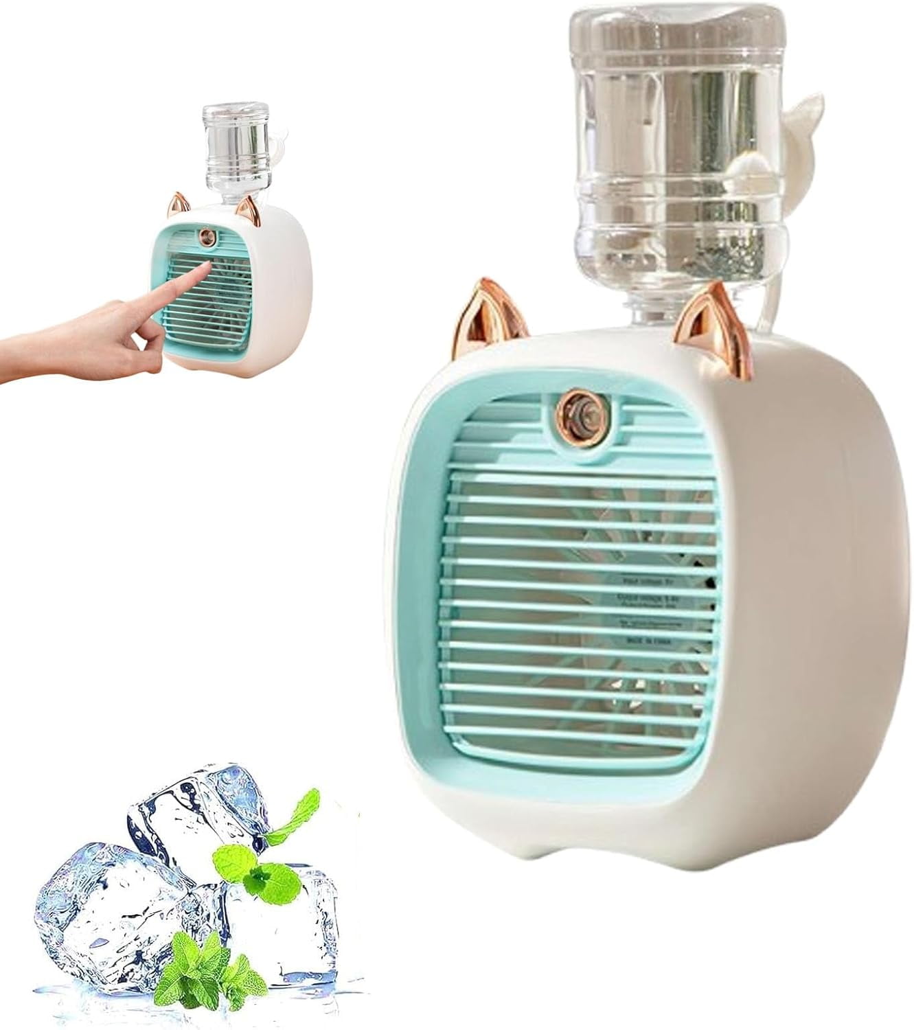 Mini Portable Ac Unit with Water Bottle, 2025 Newly Upgrade Portable ...