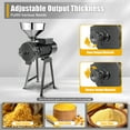 1500W Electric Grain Mill Grinder with Funnel, 110V Commercial & Home ...