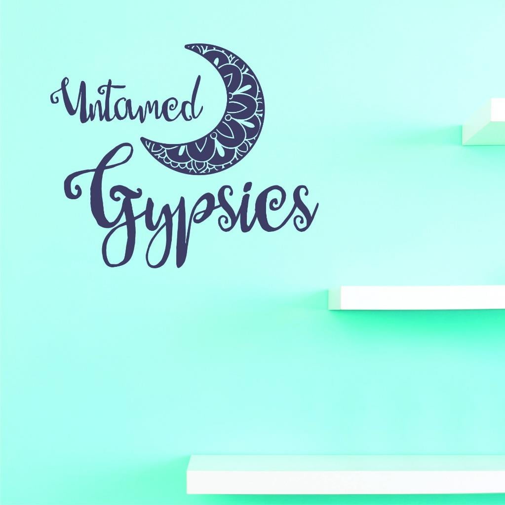 Custom Decals Untamed Gypsies Wall Art Size: 18 X 18 Inches Color: As ...