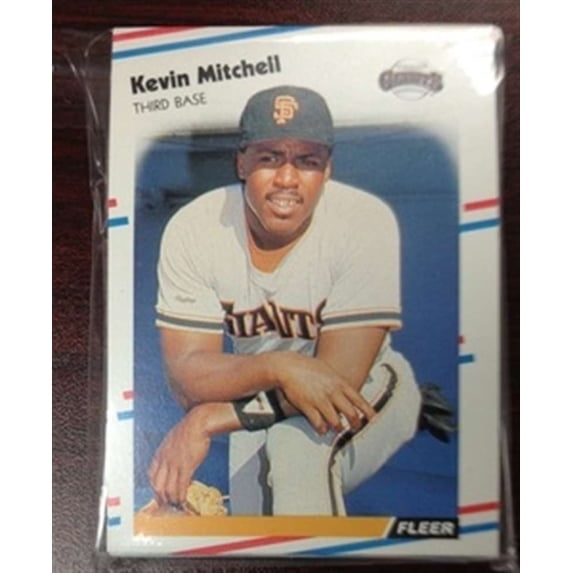 1988 Fleer San Francisco Giants Team Set 27 Cards MATT WILLIAMS RC NM ...