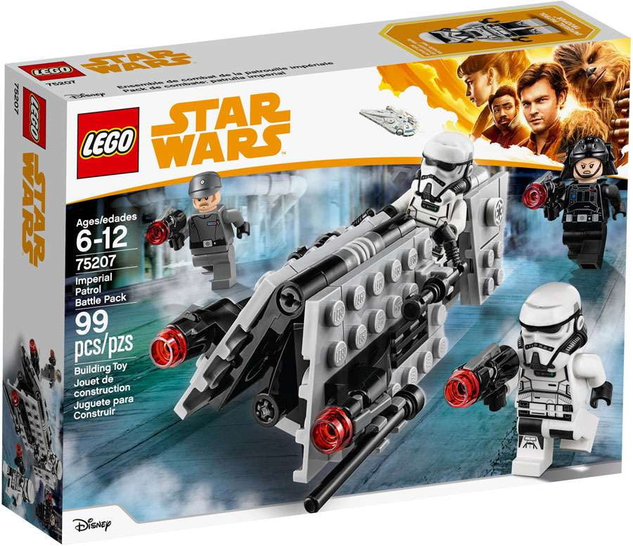Pre-Owned Star Wars Solo Imperial Patrol Battle Pack LEGO 75207 ...