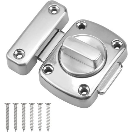 Loquet Rotatif de Porte Loquet Tournant Verrou de Porte Serrure de ...