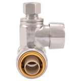 SharkBite 1/2 PTC x 1/2 Compression Brass Tee Stop - Walmart.com