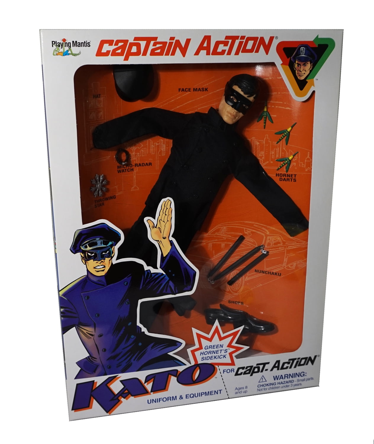 Captain Action Uniform & Equipment Set for Kato (Green Hornet's ...