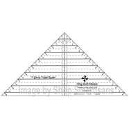 Omnigrid 8" Right Triangle Ruler, Quarter-Square Triangle Quilter's ...