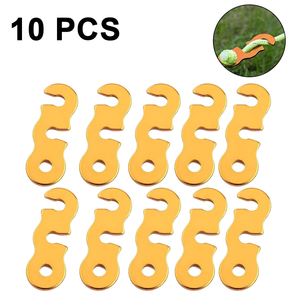 Ultralight Aluminum Alloy Cord Adjuster Tent Tensioners Rope Adjuster ...