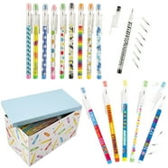 Free Shipping! Mega Stacking Point Pencil Assortment - Stationery - 250 ...