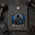 CLOTEX Morbidly a Beast Shirt: Funny Ironic Werewolf Tee, Ivory S ...