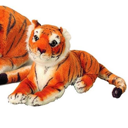 One Realistic Plush Tiger In Laying Position - Walmart.com