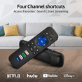 (Pack of 2) Replacement Remote Control for Roku TVs, Compatible for TCL ...