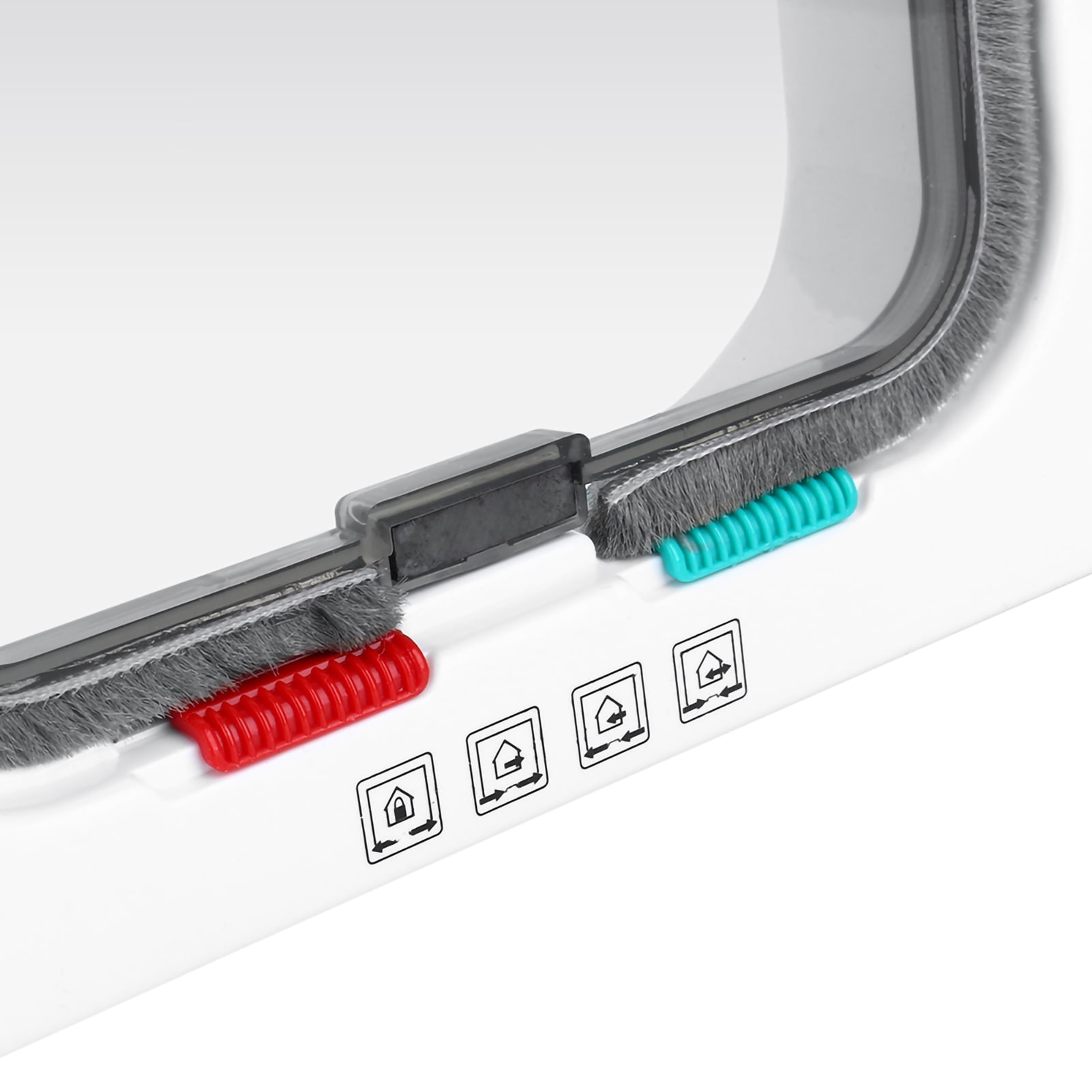 Click here for Zaqw Smart Cat Door  Dog Gate 4 Wage Cat Flap Pet... prices