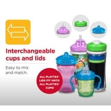 Playtex Sipsters Stage 3 Milk & Water Insulated Straw Sippy Cups, 9 oz ...
