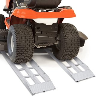 89.25" Folding Lawn Mower & Garden Tractor Loading Ramps - Walmart.com