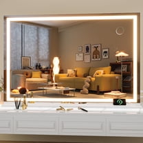 Ozarke 3D Triangle Infinity Mirror Light, LED Wall Mirror RGB - Large ...