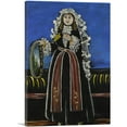 ARTCANVAS Georgian Woman Wearing a Lechaki Canvas Art Print by Niko ...