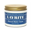 Layrite Natural Matte Cream 10.5oz - Medium Hold Hair Styling Cream ...