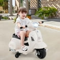Costway Kids Ride on Motorcycle with Training Wheels Headlight Horn 6V ...