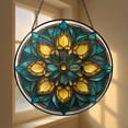 Abstract Circular Pattern Acrylic Window Ornament for Home Decor2001 ...