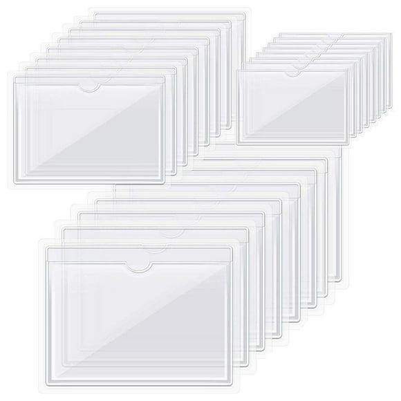 Self Adhesive Index Card Pockets