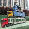 1:50 Alloy Diecast Large Truck Model Car Toy Simulation Container Toy ...