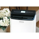 Amana 12,000 BTU Portable Air Conditioner with Remote Control in White ...