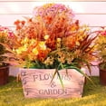 Guodhu Fall Artificial Flower Set Maple Leaf Faux Autumn Bouquet ...