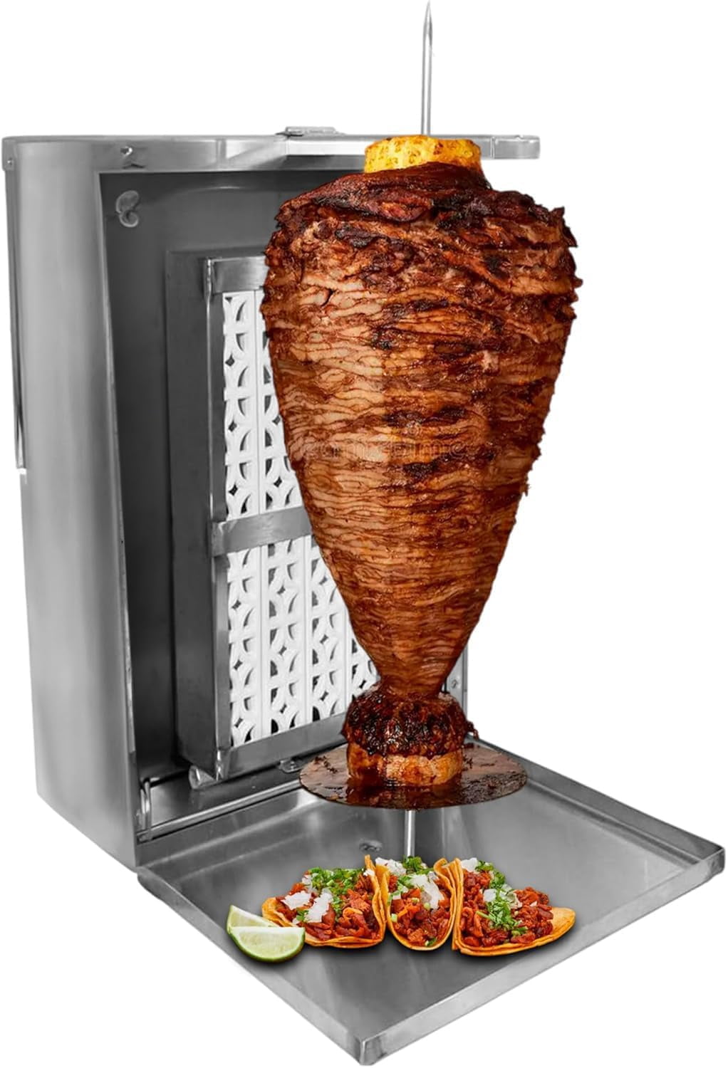 Trompo Para Tacos al Pastor, Bluelander, Cabezal Pastorero, 8 Piedras ...