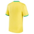 Men's Nike Yellow Brazil National Team 2022/23 Home Breathe Stadium ...