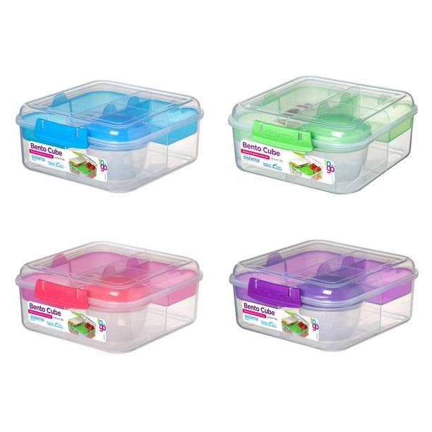 Sistema Bento Cube 1.25L Portions Healthy Eating Work School On The Go ...