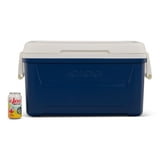 Igloo 48 QT Laguna Cooler with Hard Sided & Cool Riser Technology, Navy ...