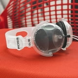 Koss CL-20 Full-Size On-Ear Headphones, Retro Style, Clear, 182288 ...