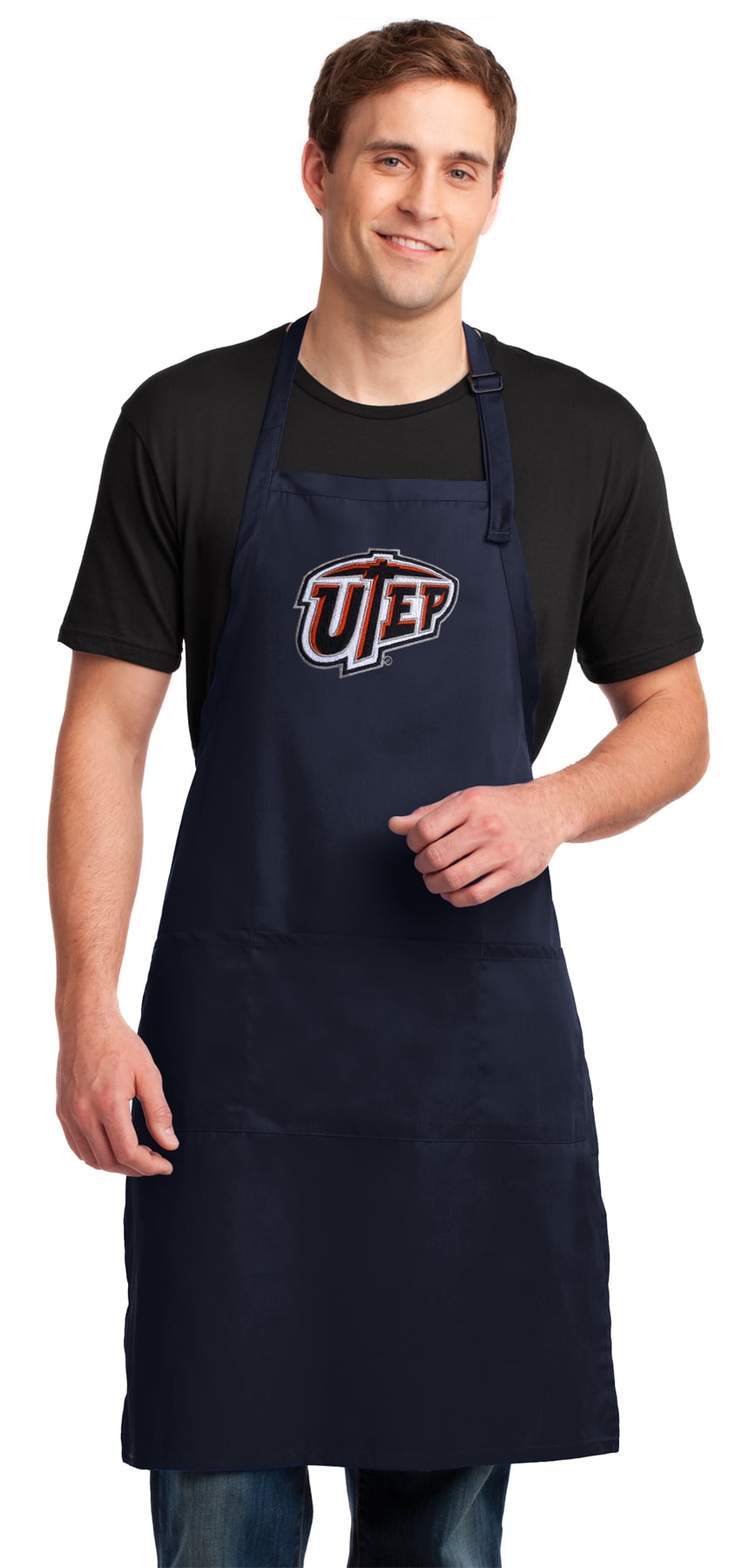 LARGE UTEP Apron for Men LONG OFFICIAL UTEP Miners Aprons for Her - For ...