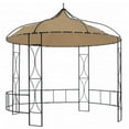 vidaXL Gazebo Outdoor Canopy Party Tent Patio Pavilion Shade with Roof ...