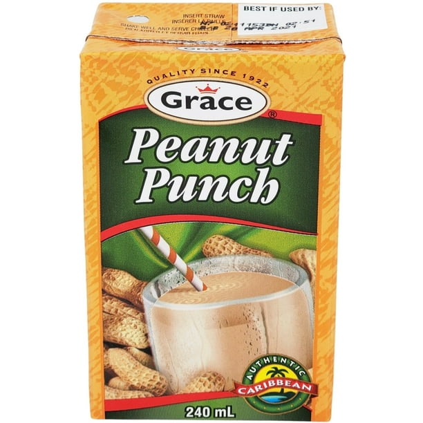 Grace Grace - Peanut Punch - Tetra Case [24x 250 ml] - Walmart.ca