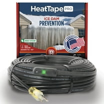 Radiant Solutions Heat Tape Pro, Heating Cable for Roof & Gutter, 120V ...