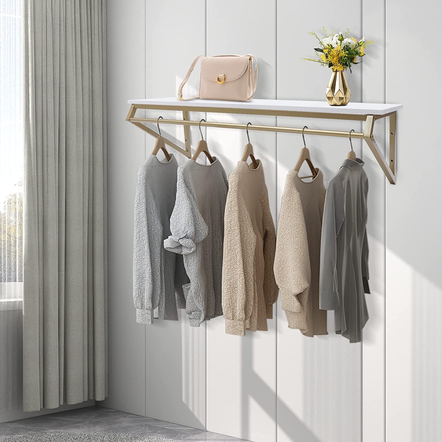 Wall Mounted Hanger Rack