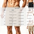 Agkizg Men's Shorts Casual Straight Leg Fashionable Versatile for Men ...