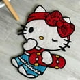 Sanrio Hello Kitty Carpet Kawaii Angle Kitty Plush Fluffy Rug Cartoon ...