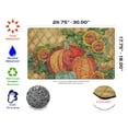 Toland Home Garden Boho Pumpkins Sunflower Fall Door Mat 18x30 Inch ...