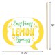 Big Dot of Happiness Funny So Fresh - Lemon - Citrus Lemonade Party ...