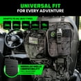 Rhino USA, Tactical Car Seat Organizer, Model RRK150, Black - Walmart.com